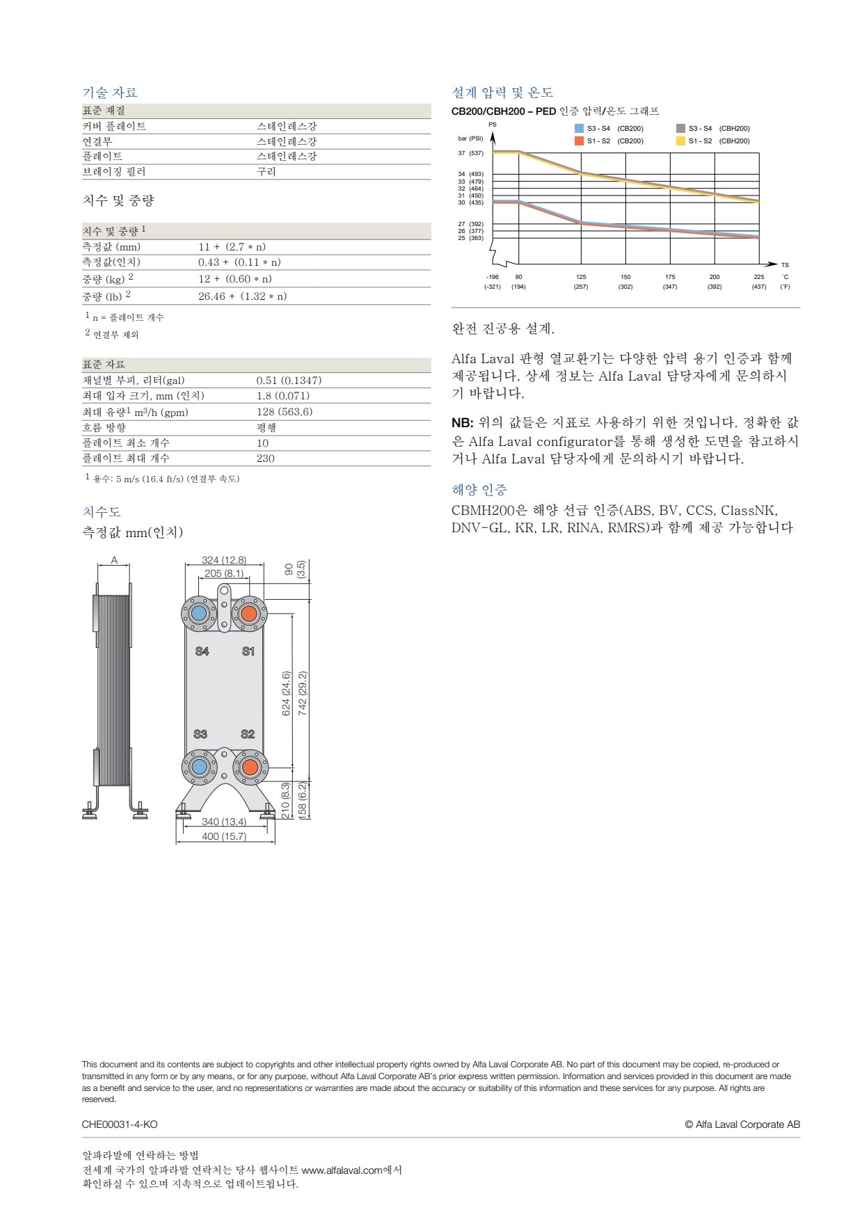 CB210 - 한국알파라발